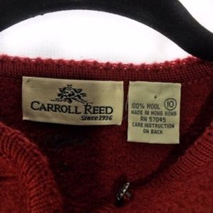 Jackets & Coats | Carroll Reed Red Wool Jacket | Poshmark